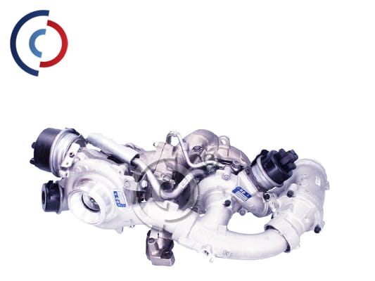 Regenerowane turbosprężarki BorgWarner KKK Bi-turbo 10009700225 ...